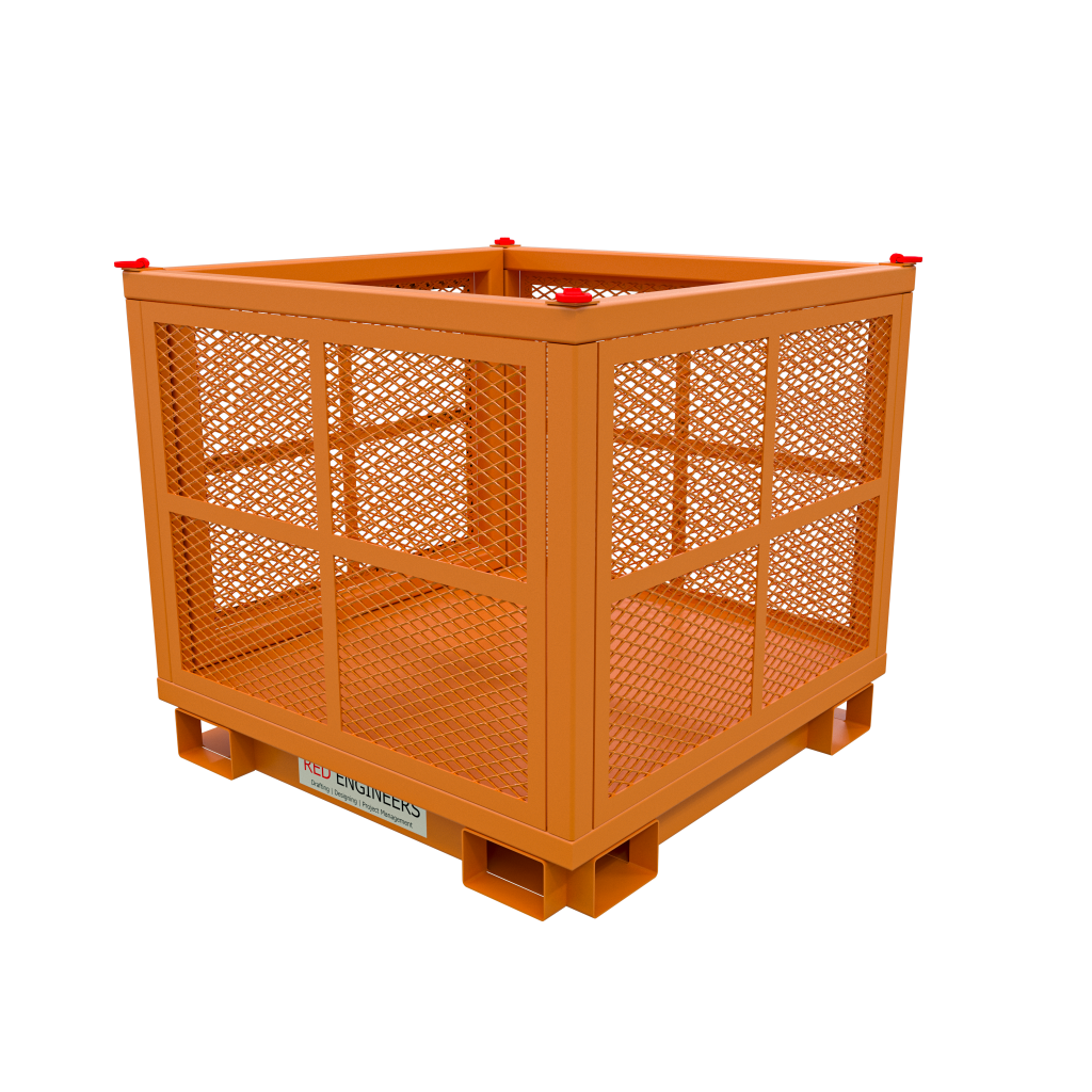 Lifting Cage - Red Engineers